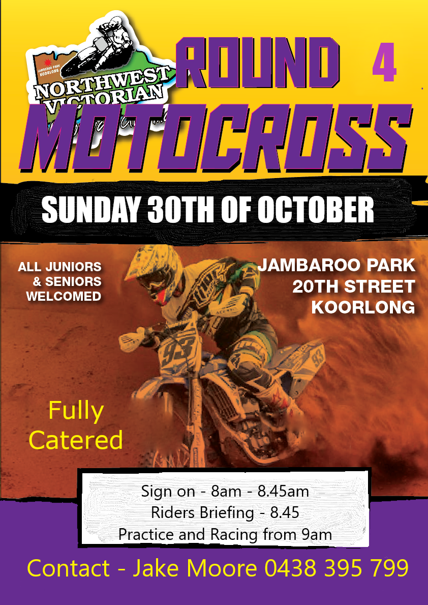 Motocross - North West Victorian Motorcycle Club